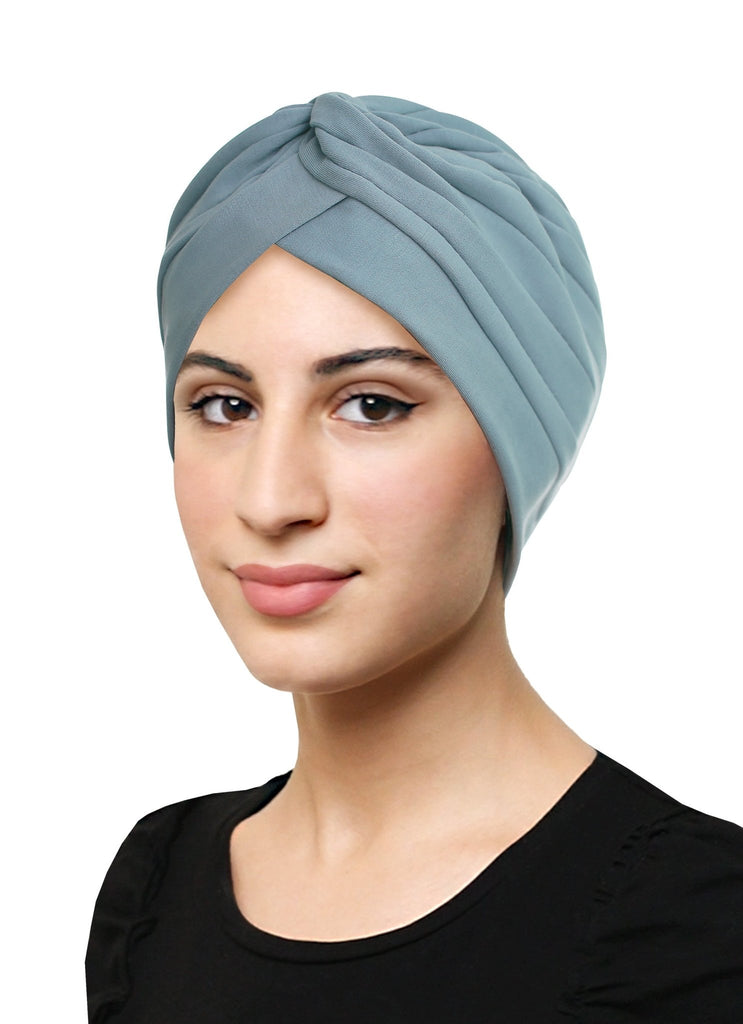 Khatib Large Classic Turban High quality Soft Cotton Chemo Cap with Pl ...