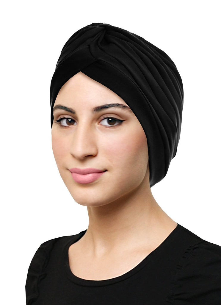 Khatib Large Classic Turban High quality Soft Cotton Chemo Cap with Pl ...
