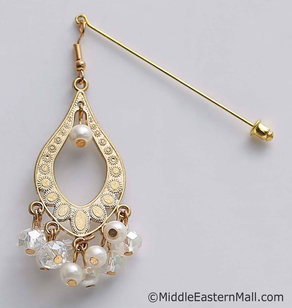 Essence of Lebanon Hijab Pin # 17 in Gold tone – MiddleEasternMall