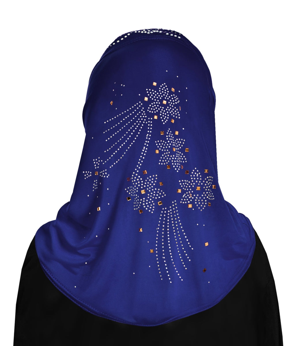 Girl's Aiyah Amira Hijab 1 piece Lycra Pull On Headscarf MADE IN TURKE ...