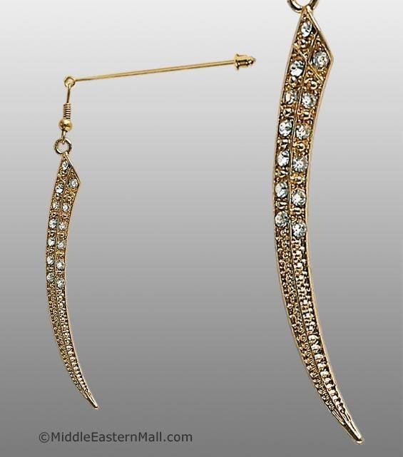 Tusk Hijab pin # 19 in Gold-Tone – MiddleEasternMall